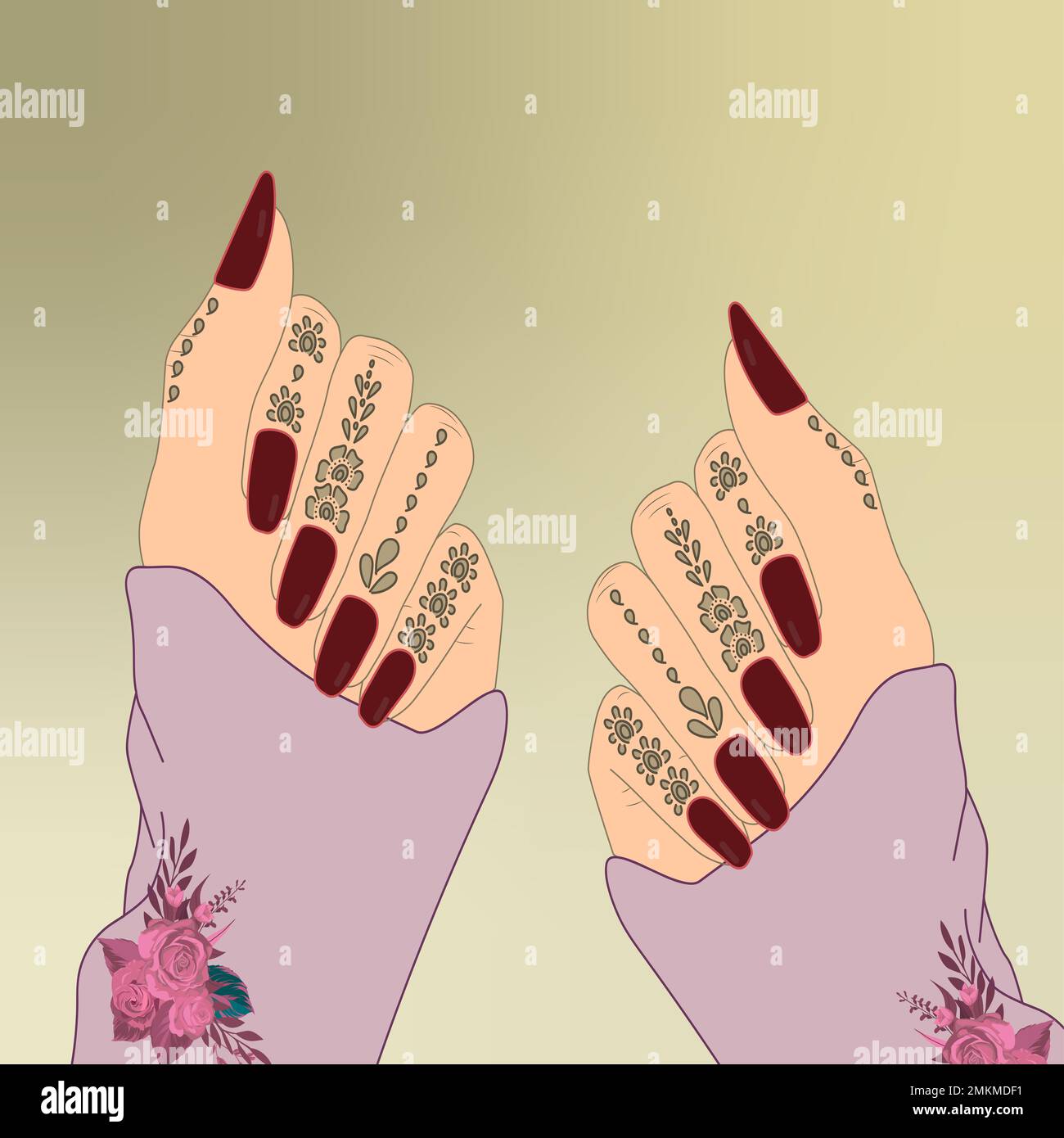 Signature henna hi-res stock photography and images - Alamy