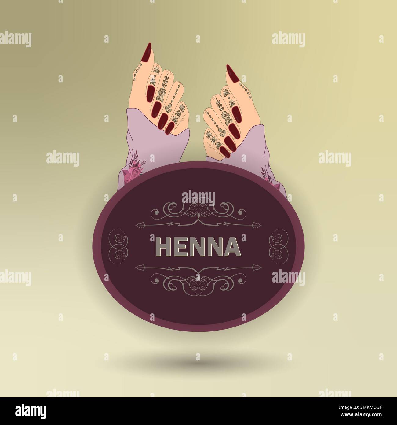 Signature henna hi-res stock photography and images - Alamy