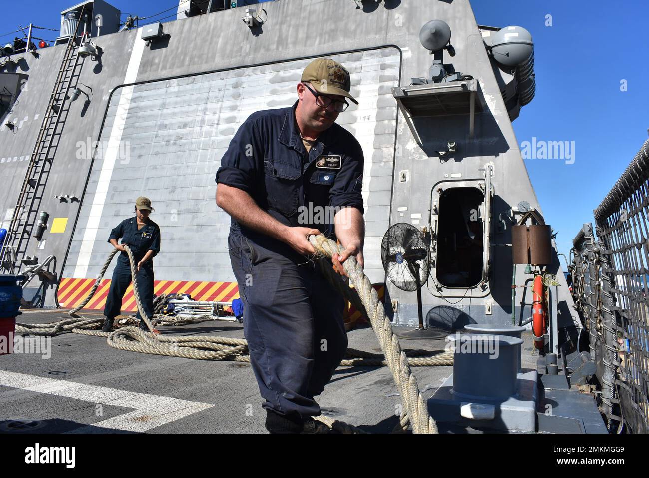 Outbound sea and anchor hi-res stock photography and images - Alamy