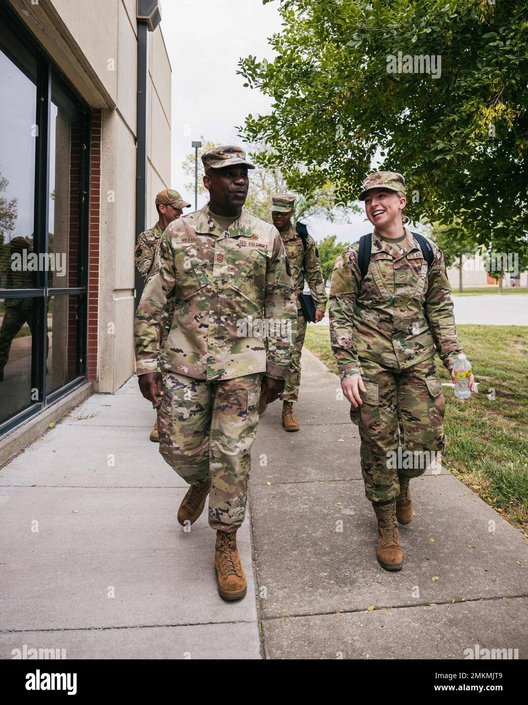 U.S. Air Force Chief Master Sgt. Maurice L. Williams, command chief ...