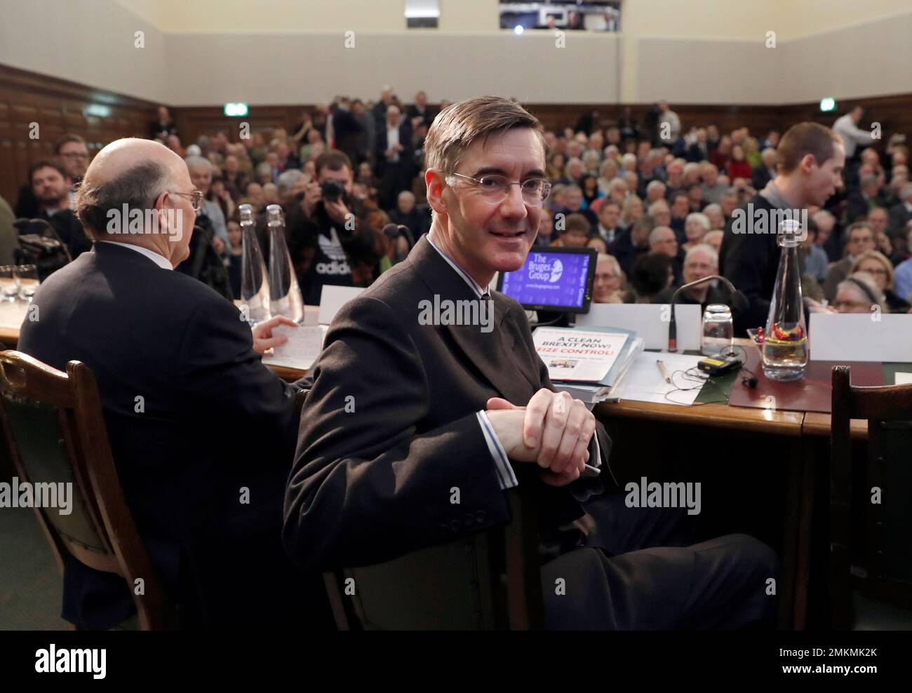 British lawmaker Jacob Rees-Mogg poses for a photograph prior to ...