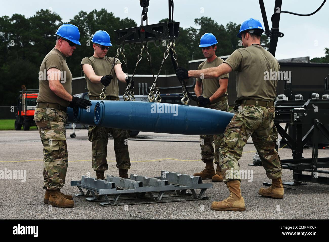 U.S. Air Force Airmen assigned to the 169th Maintenance Squadron ...