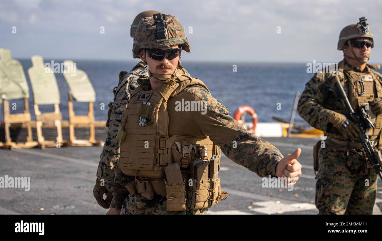 U.S. Marine Corps Sgt. Nicholas Beauchesne, an infantry squad leader ...