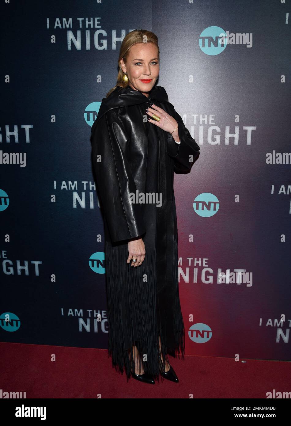 Actor Connie Nielsen attends the premiere of the TNT mini-series "I Am ...