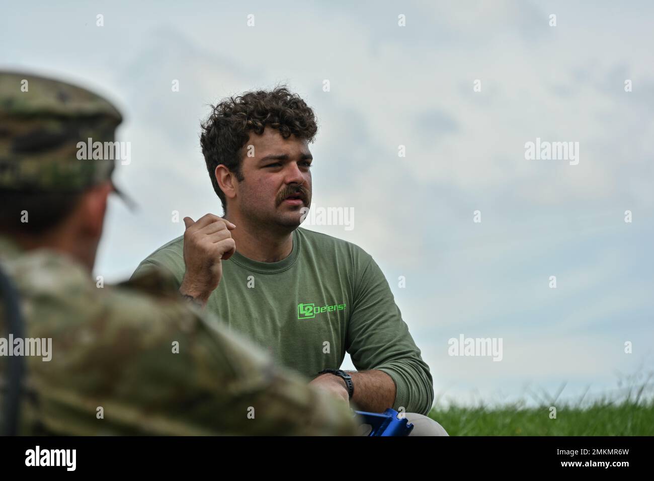 Richard Murphy, a search and extraction instructor from L2 Defense ...