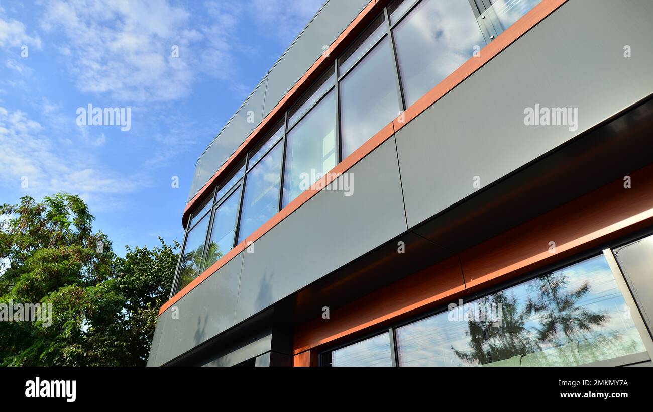 Aluminum Curtain Wall Elevation