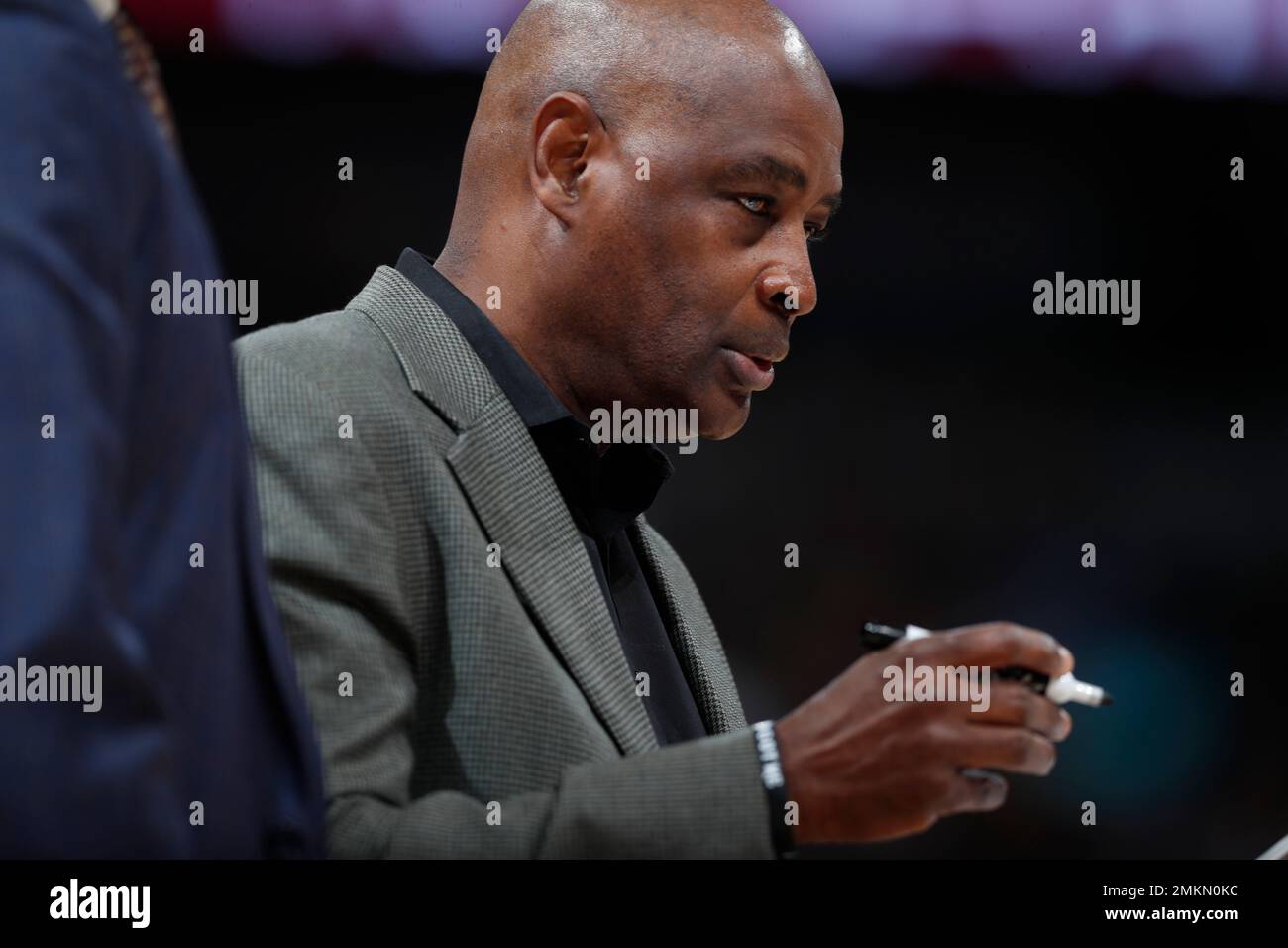 Cleveland Cavaliers head coach Larry Drew in the first half of an NBA ...