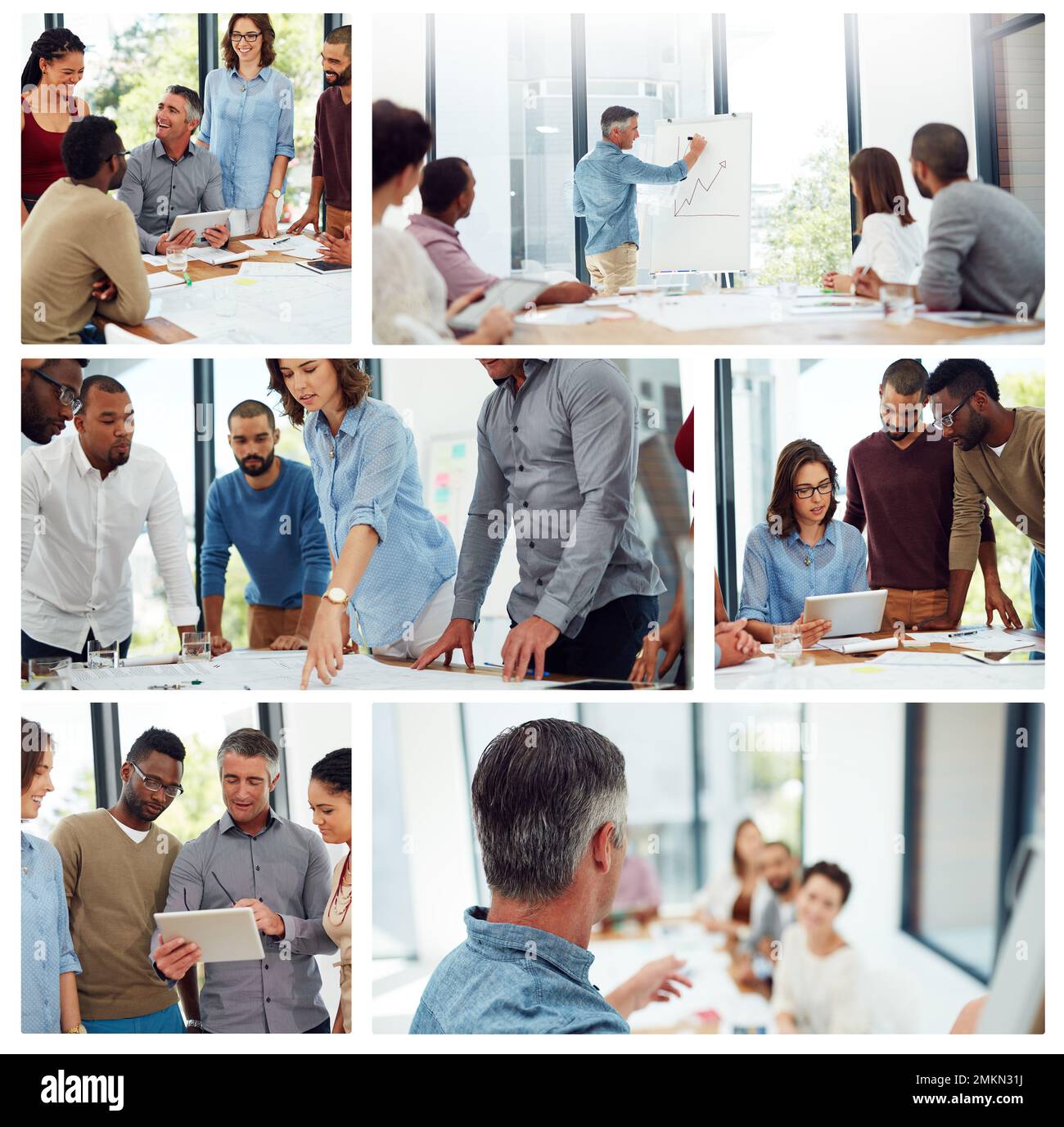 Digital composite diverse business people hi-res stock photography and ...