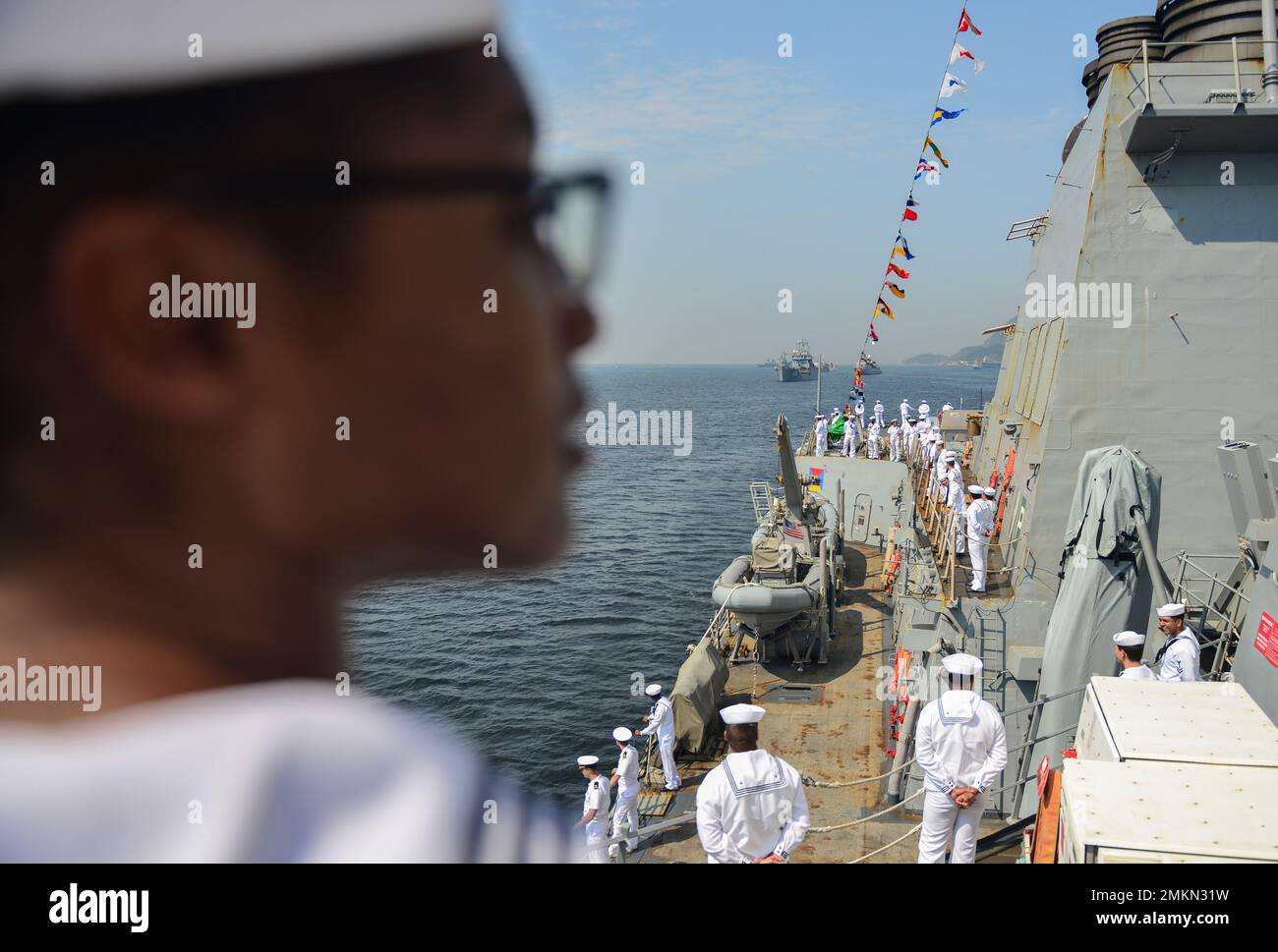 RIO DE JANEIRO (Sept. 10, 2022) Sailors aboard the Arleigh Burke-class ...