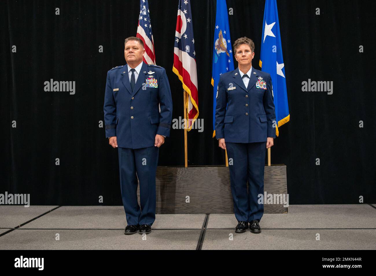 A retirement ceremony is held for U.S. Air Force Chief Master Sgt ...