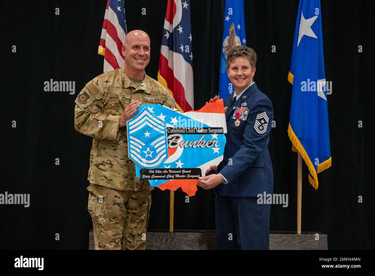 A retirement ceremony is held for U.S. Air Force Chief Master Sgt ...