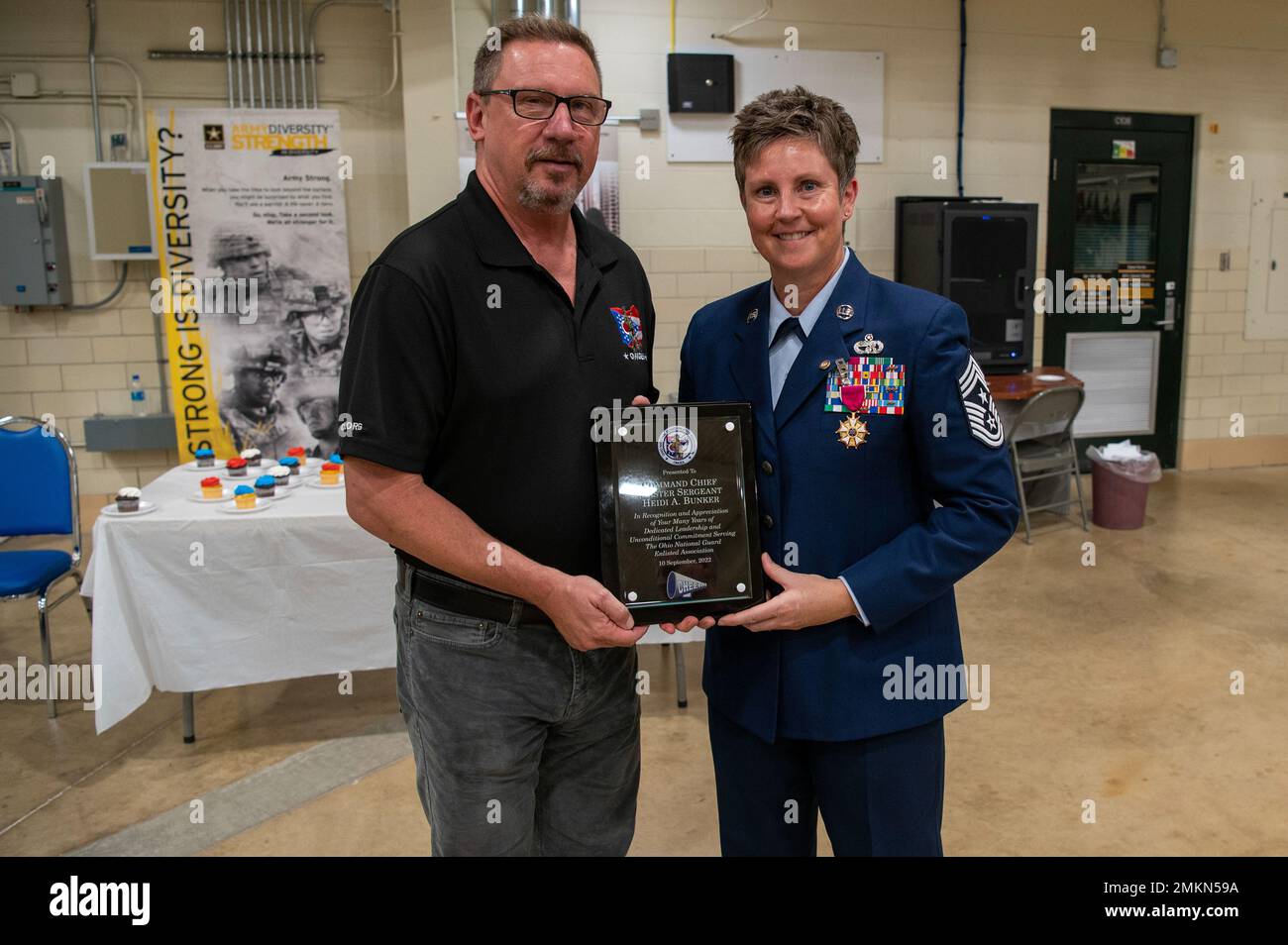 A retirement ceremony is held for U.S. Air Force Chief Master Sgt ...
