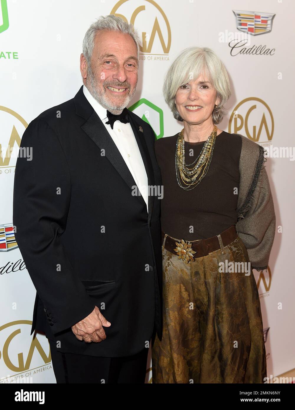 Hawk Koch, lett, and Molly Jordan Koch arrive at the 30th Producers ...
