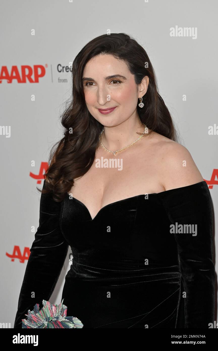 Los Angeles, USA. 28th Jan, 2023. Sarah Ann Masse at the AARP Movies ...