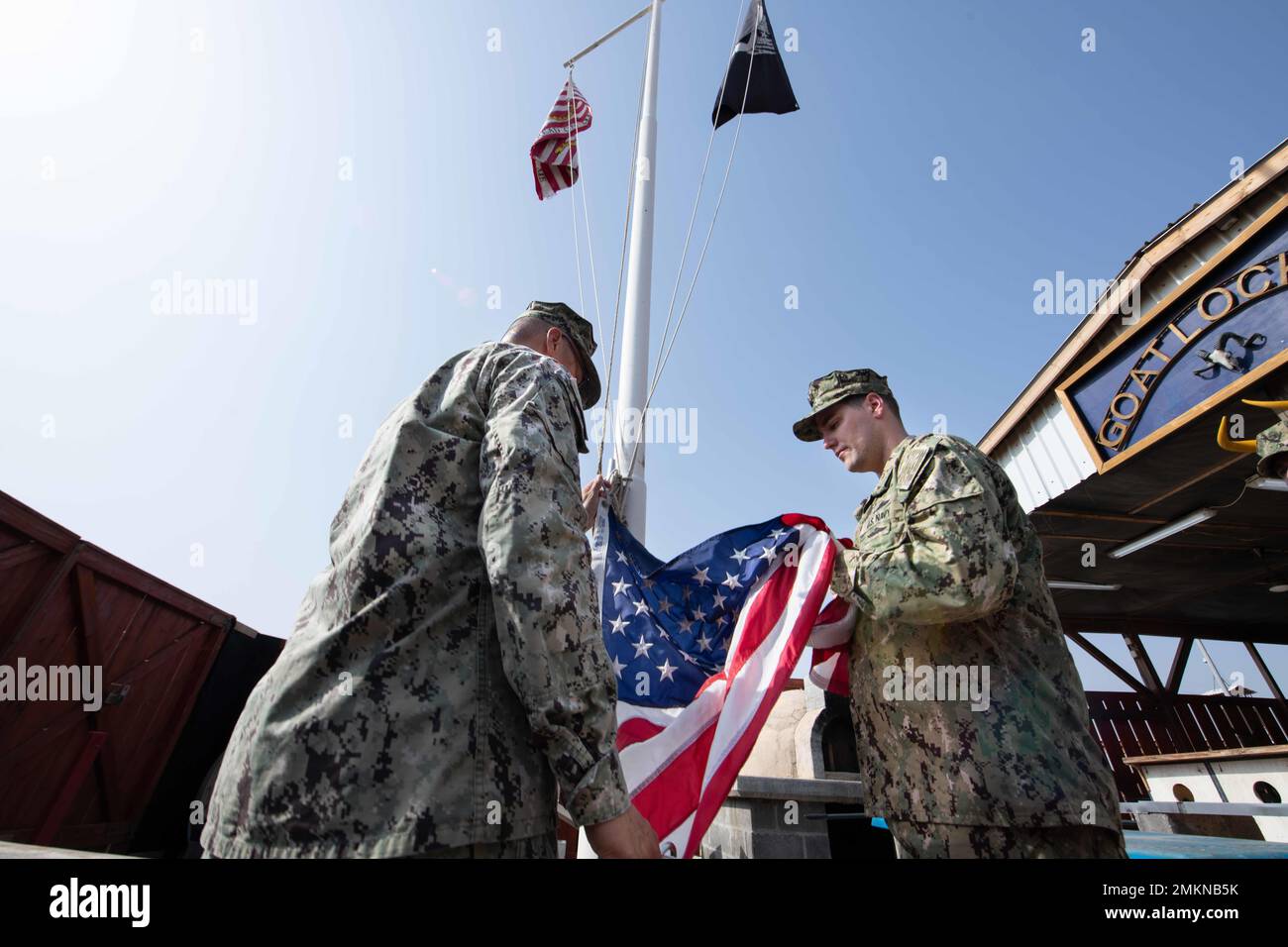 CAMP LEMONNIER, Djibouti (Sept. 11, 2022)- During a ceremony this ...