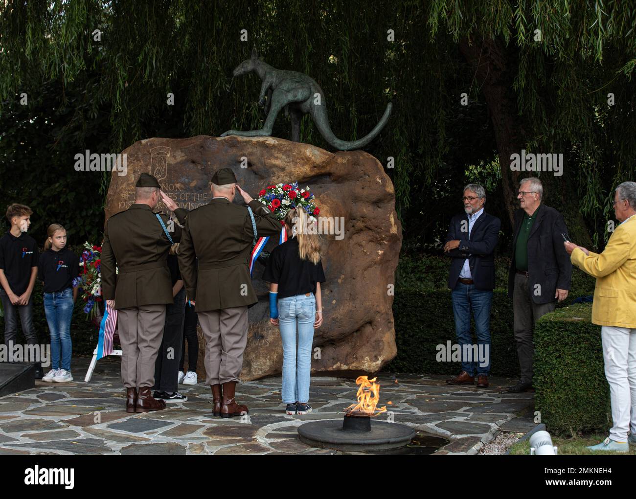 The Command Team of the 2nd Brigade Combat Team, 101st Airborne Division (Air Assault), Col. Ed ...