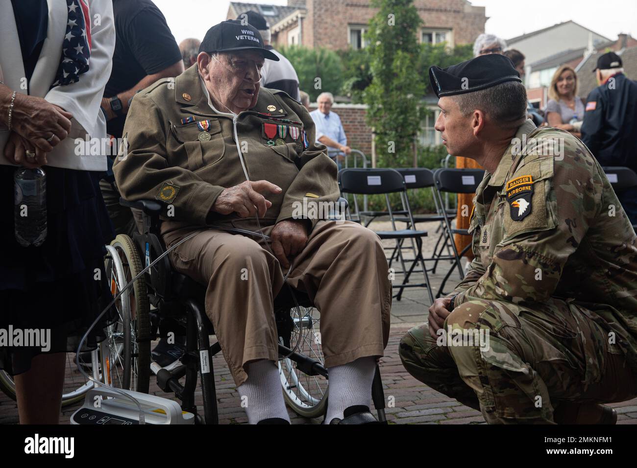 Sgt. Maj. Brian Watson (right), 2nd Brigade Combat Team Operations ...