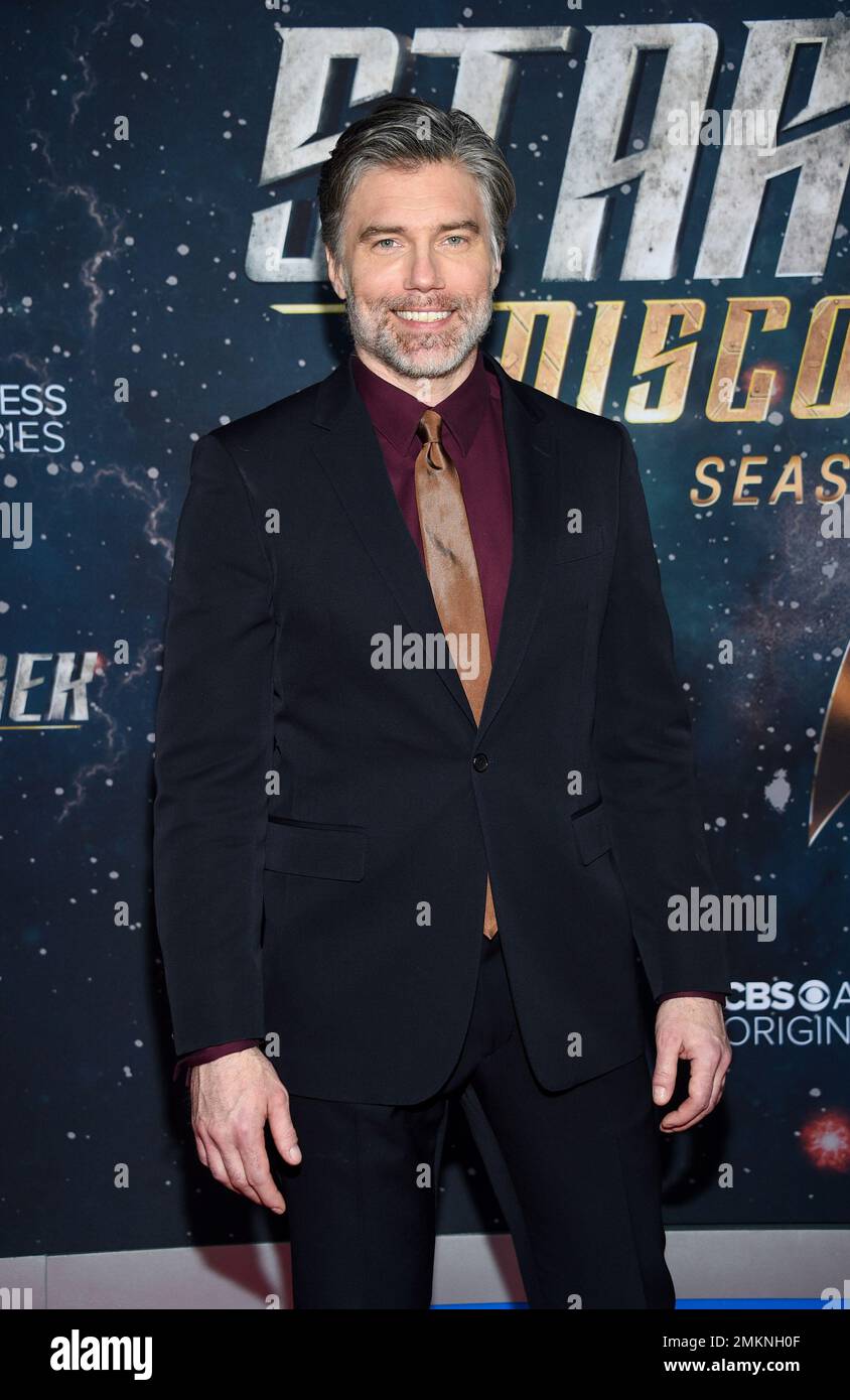Actor Anson Mount attends the "Star Trek: Discovery" season two ...
