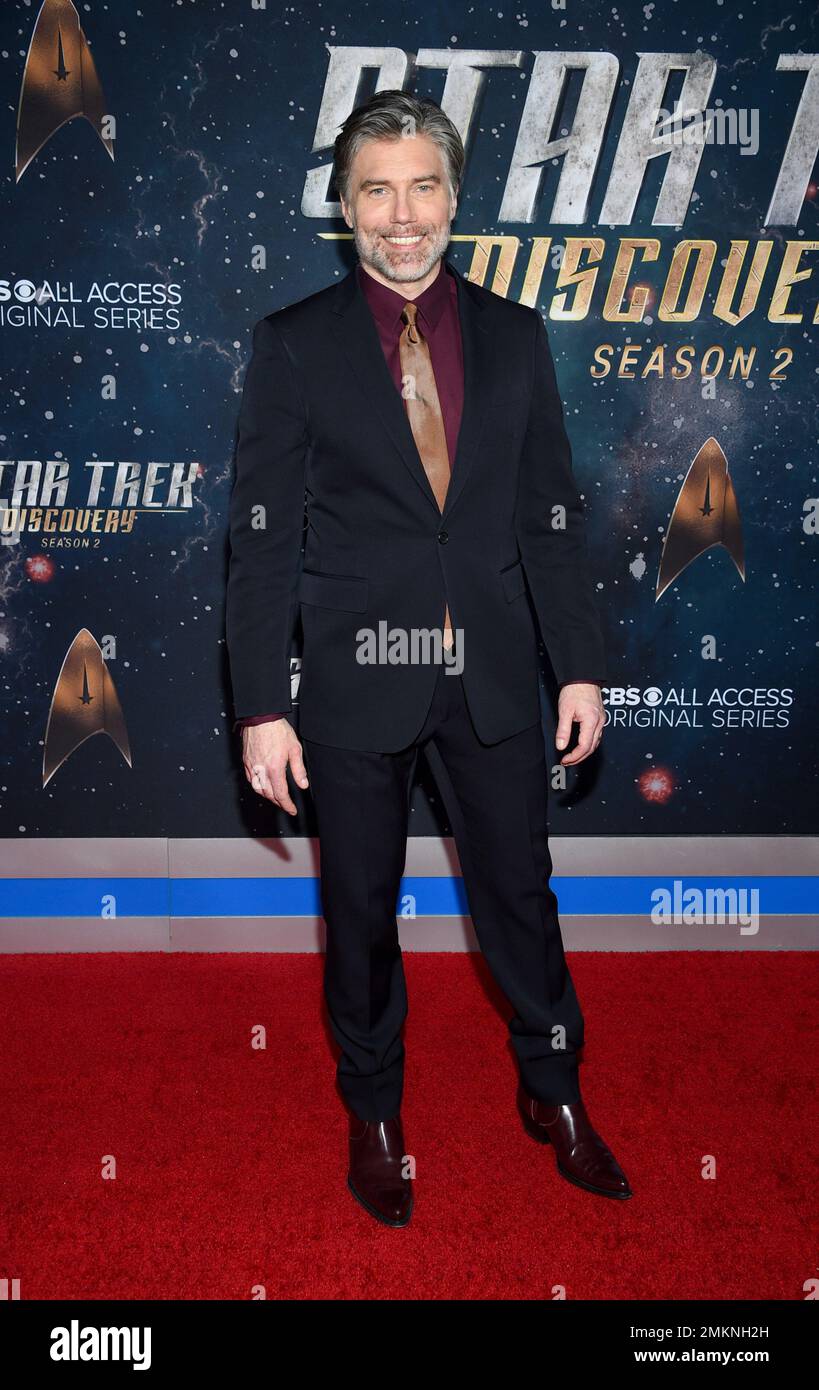 Actor Anson Mount attends the "Star Trek: Discovery" season two ...