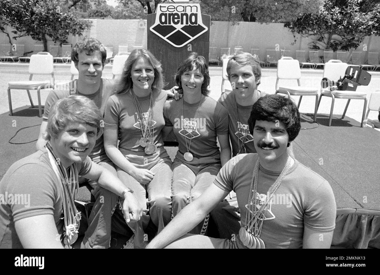 Six swimming stars who won medals for the U.S. in Olympic competition ...