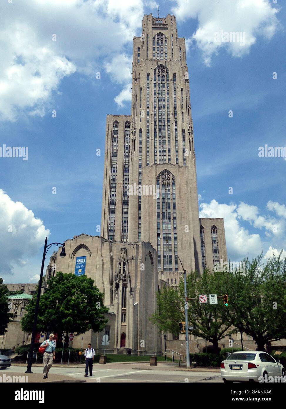 FILE- In this May 31, 2016, file photo the Cathedral of Learning, a ...