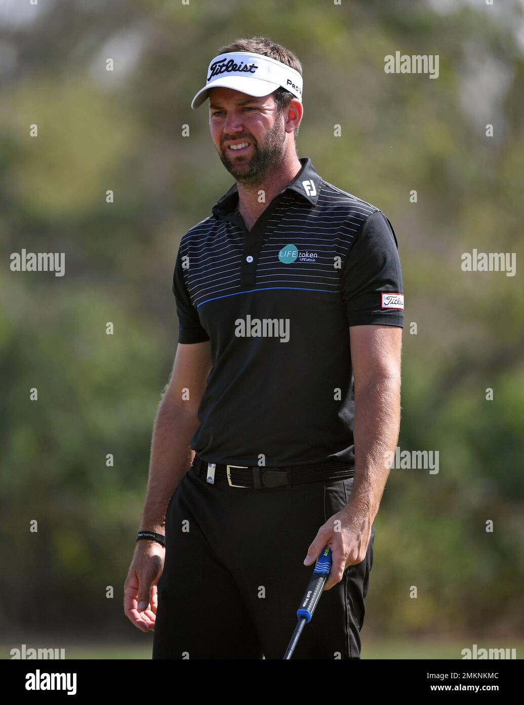 Scott Jamieson of Scotland reacts after putting on the 16th green in ...