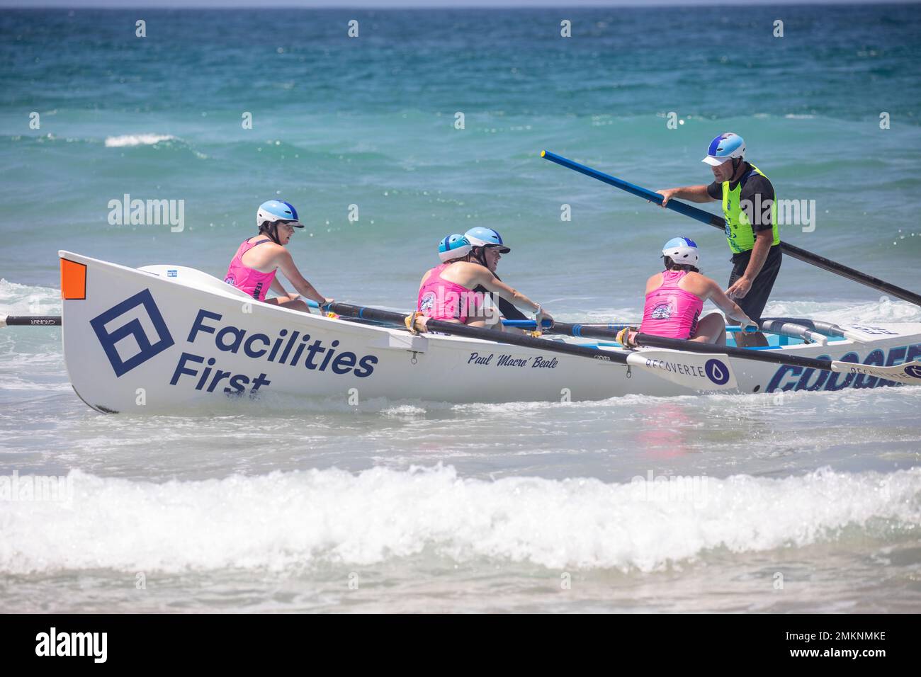 Saturday 28th January 2023. Sydney Northern beaches surfboat carnival ...