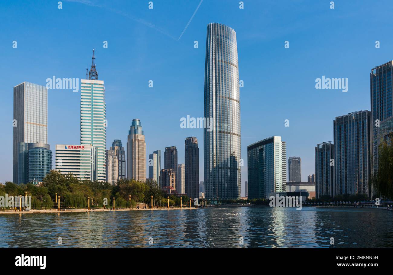 Tianjin towers hi-res stock photography and images - Alamy