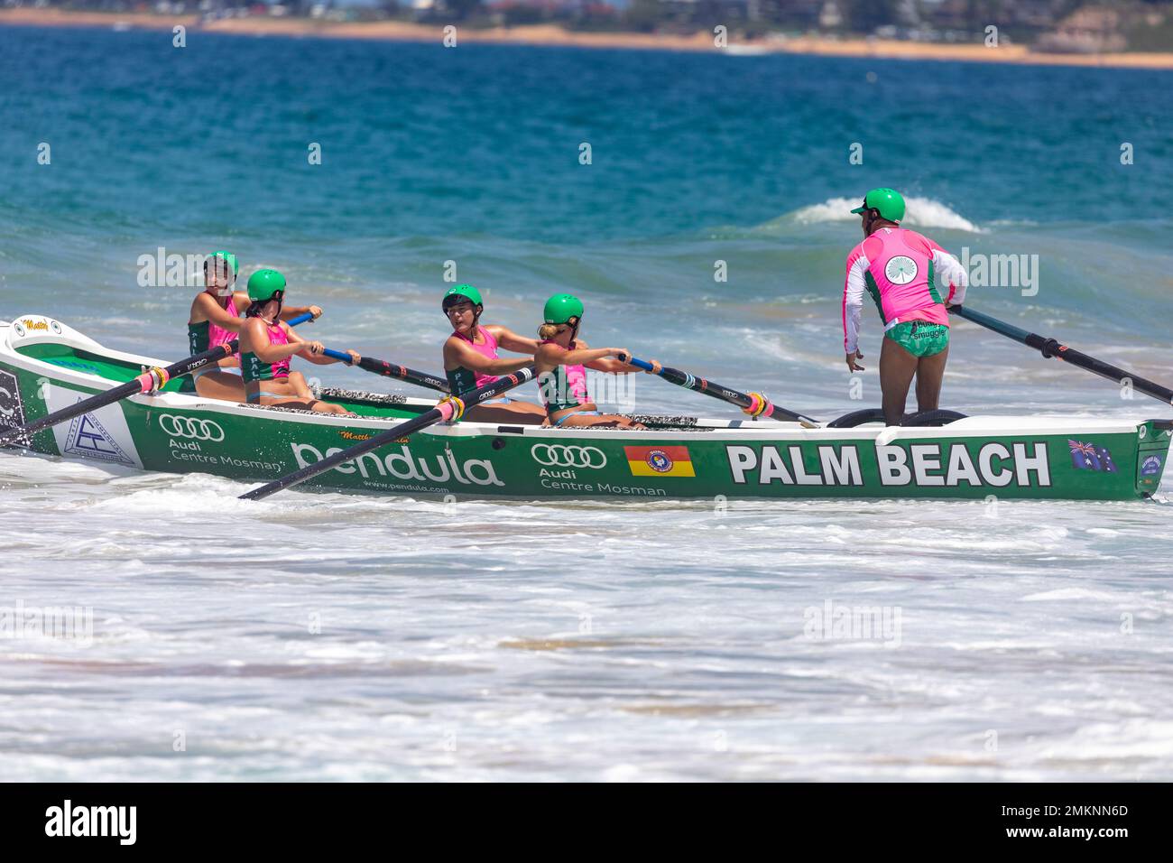 Saturday 28th January 2023. Sydney Northern beaches surfboat carnival ...