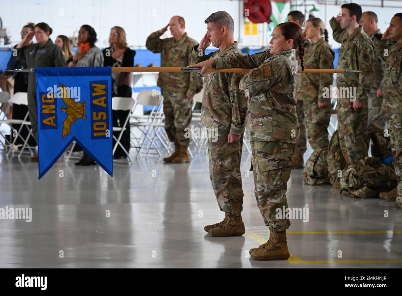U.S. Air Force Senior Master Sgt. Renee Turner, first sergeant at the ...