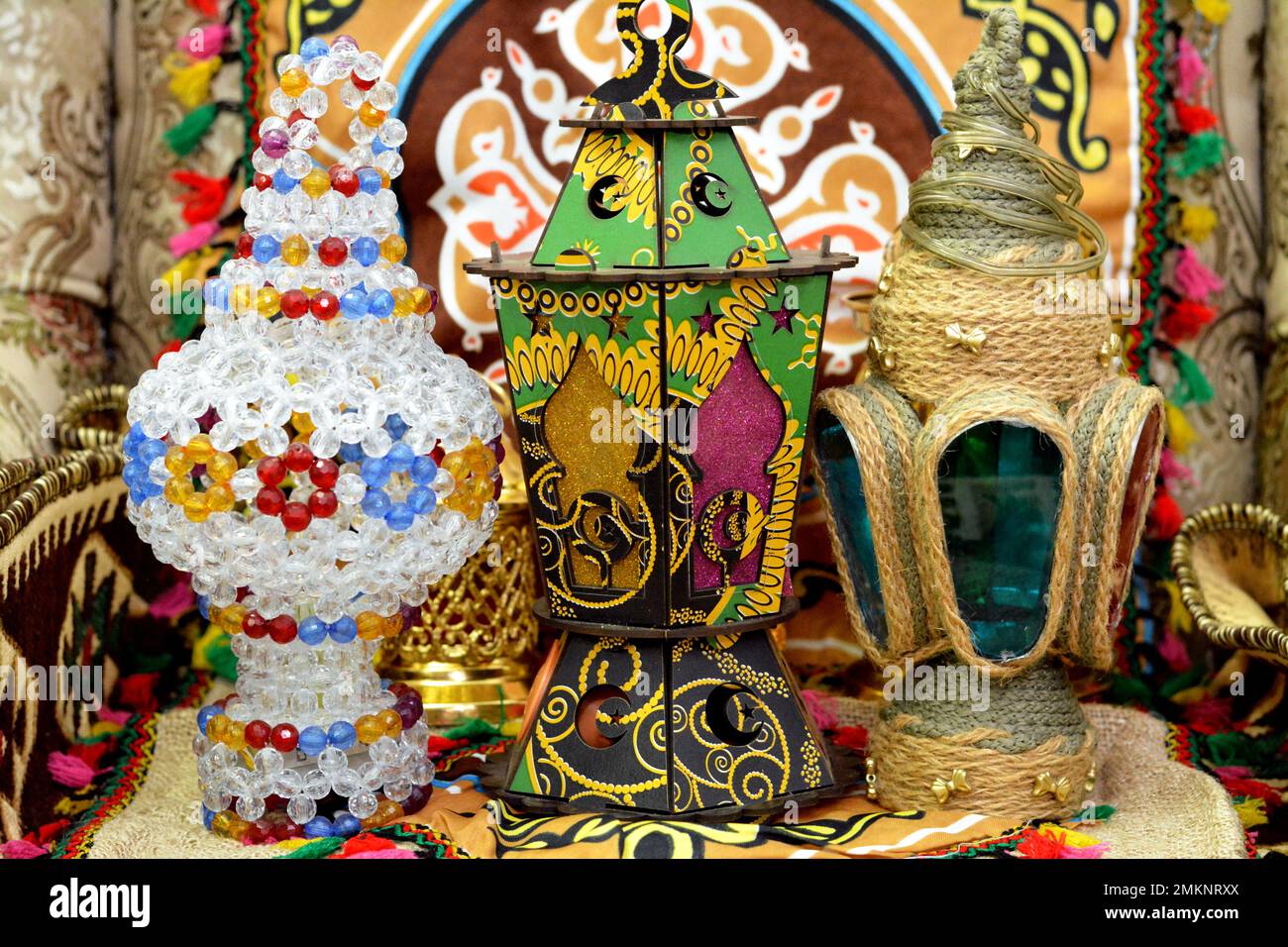 Ramadan Lantern lamp or Fanous Ramadan as a festive celebration of the ...