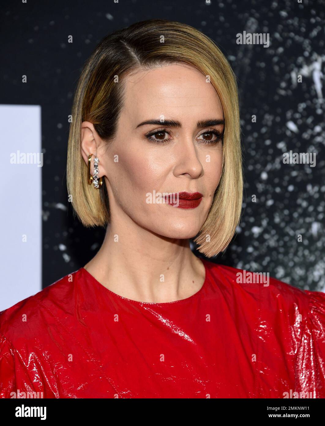 Actress Sarah Paulson attends the premiere of "Glass" at the SVA ...