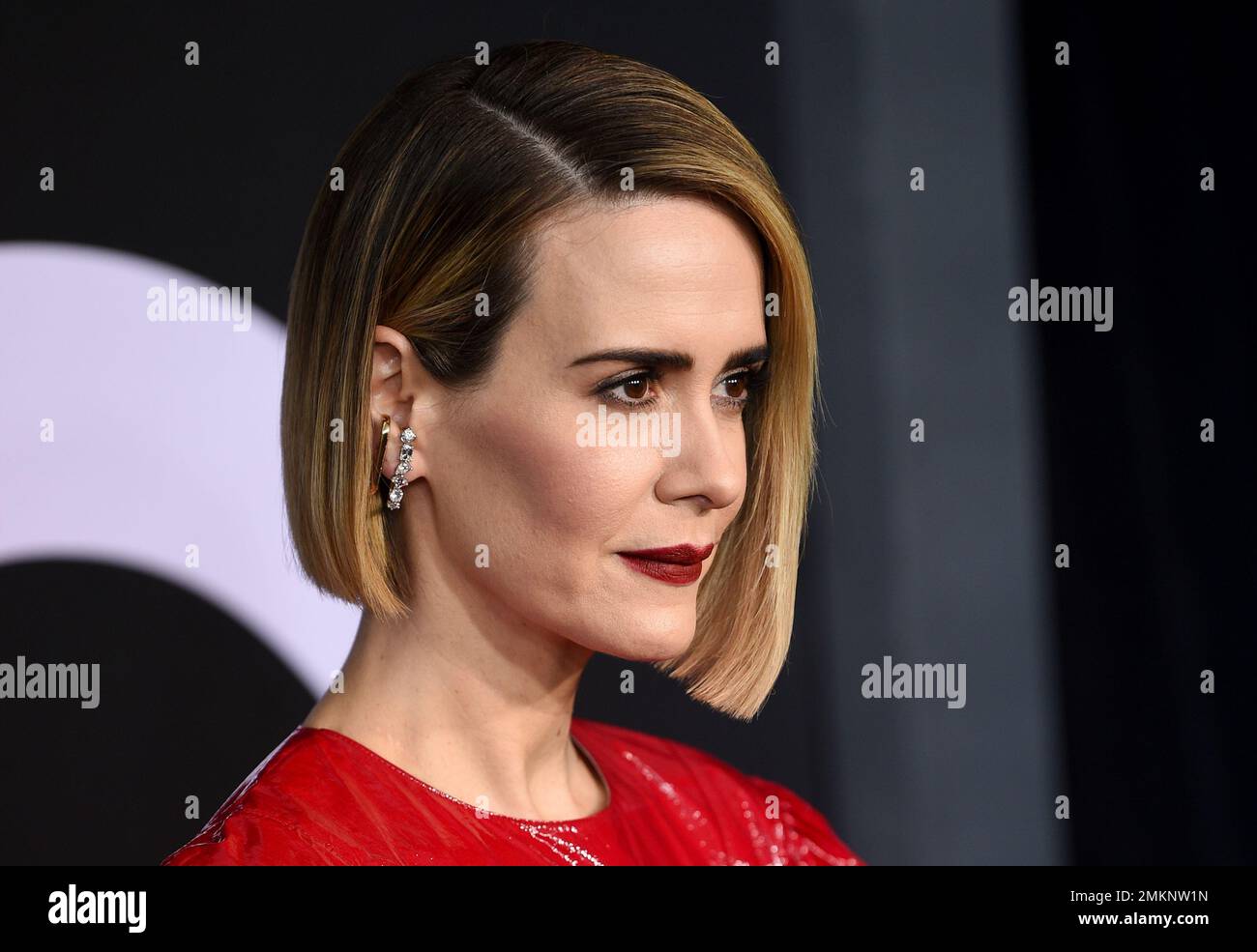 Actress Sarah Paulson attends the premiere of "Glass" at the SVA ...