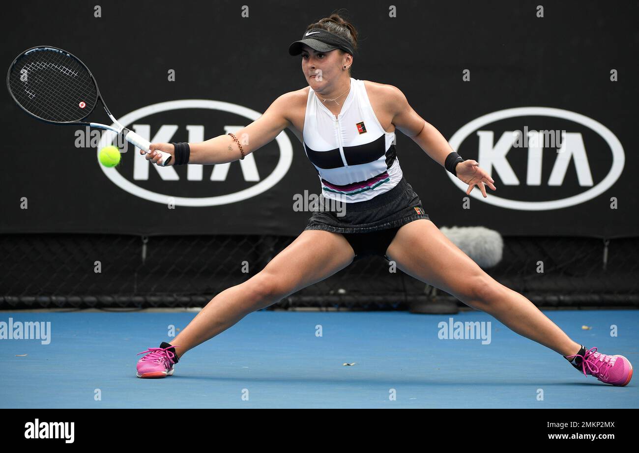 Canada's Bianca Andreescu makes a forehand return to United States ...
