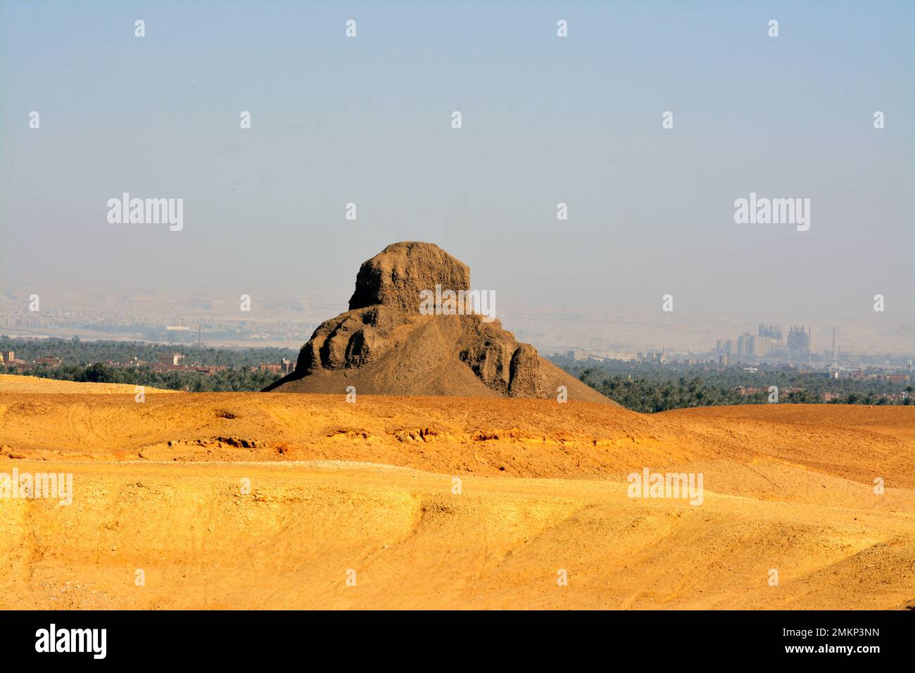 Pyramid of Amenemhat III, The black pyramid built by Amenemhat the 3rd ...