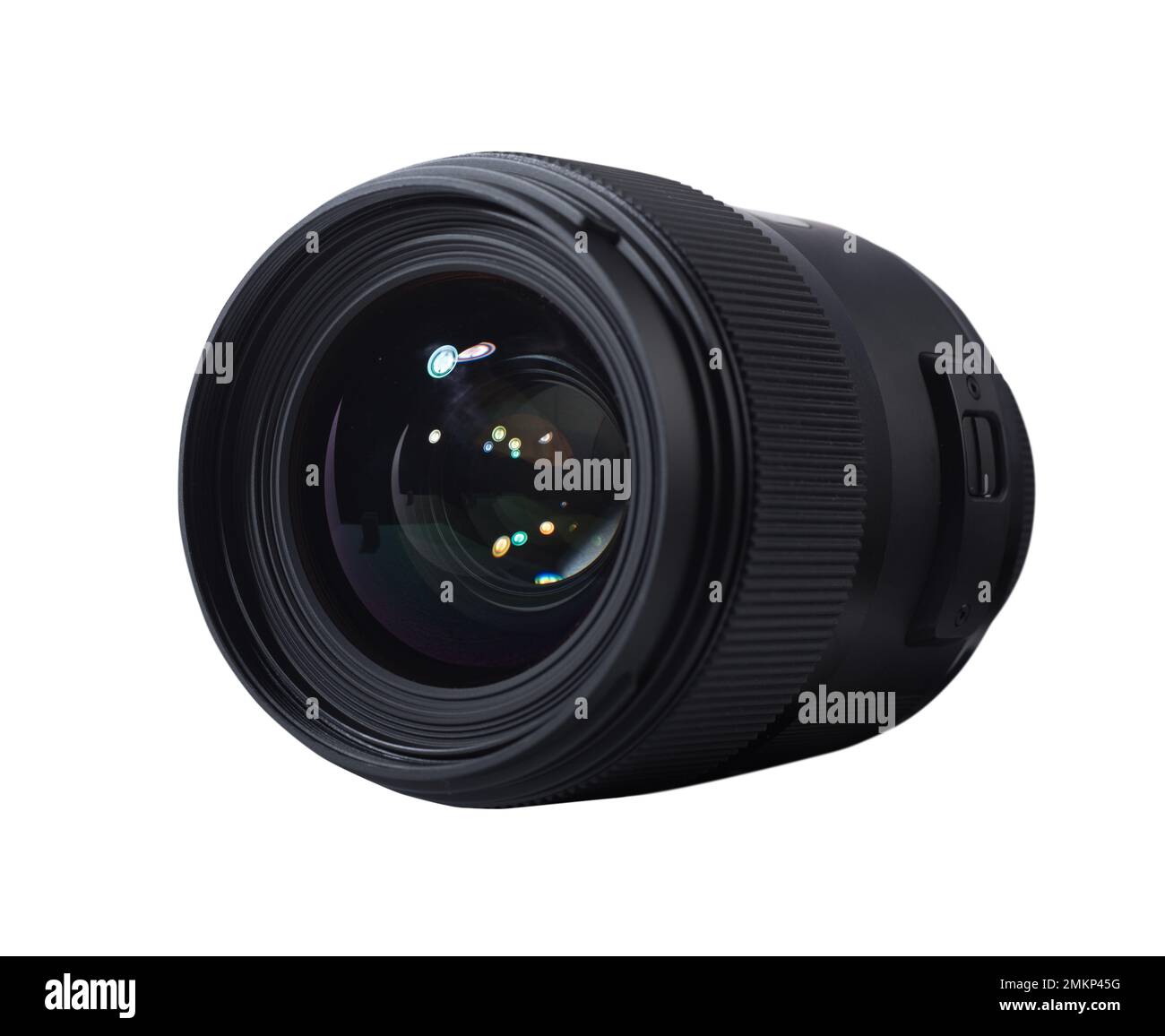 Isolated optical lens for modern digital camera Stock Photo - Alamy