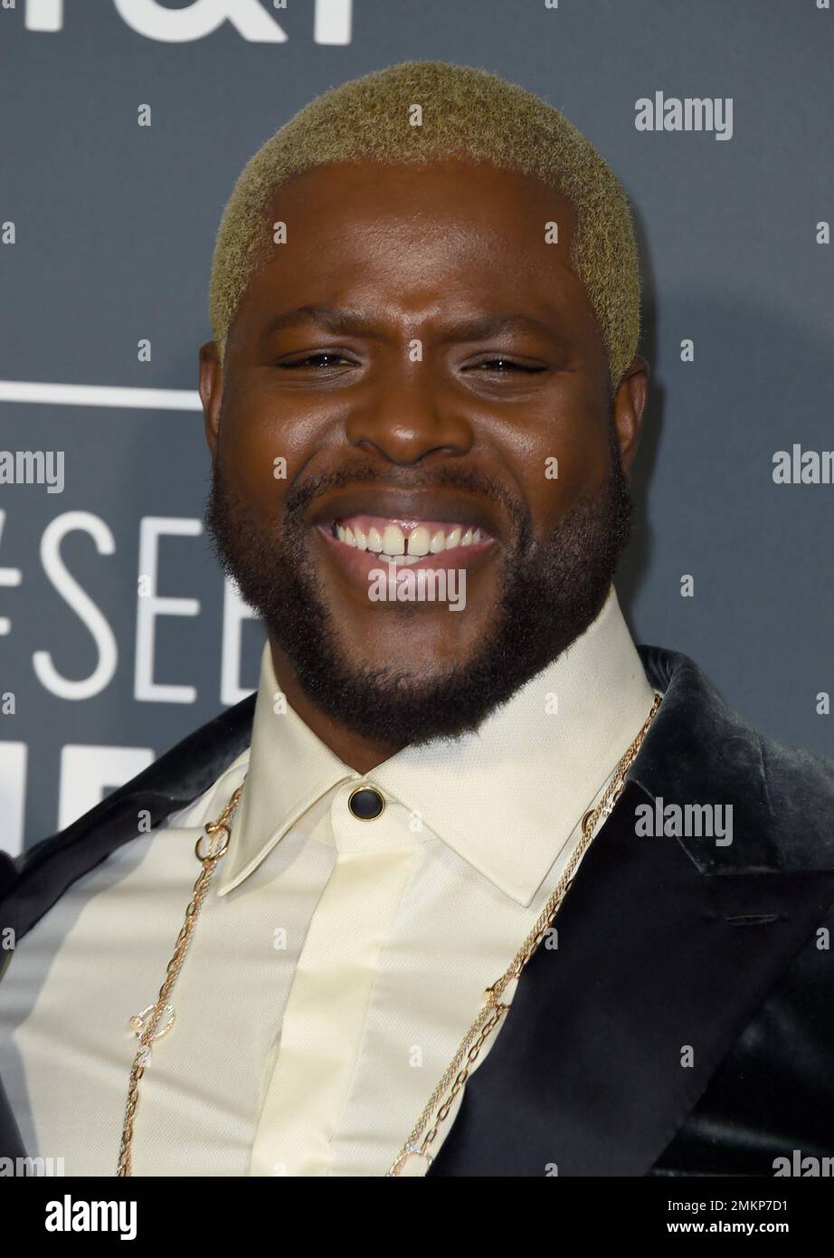 Winston Duke arrives at the 24th annual Critics' Choice Awards on ...