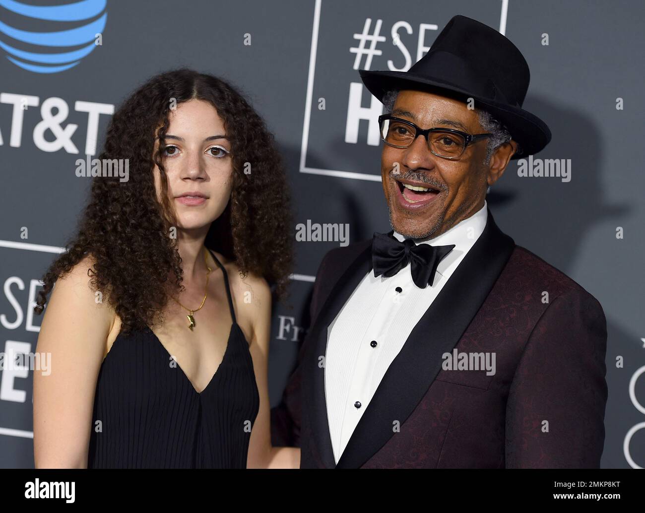 Giancarlo Esposito, right, and Ruby Esposito arrive at the 24th annual ... Giancarlo Esposito, right, and Ruby Esposito arrive at the 24th annual ...