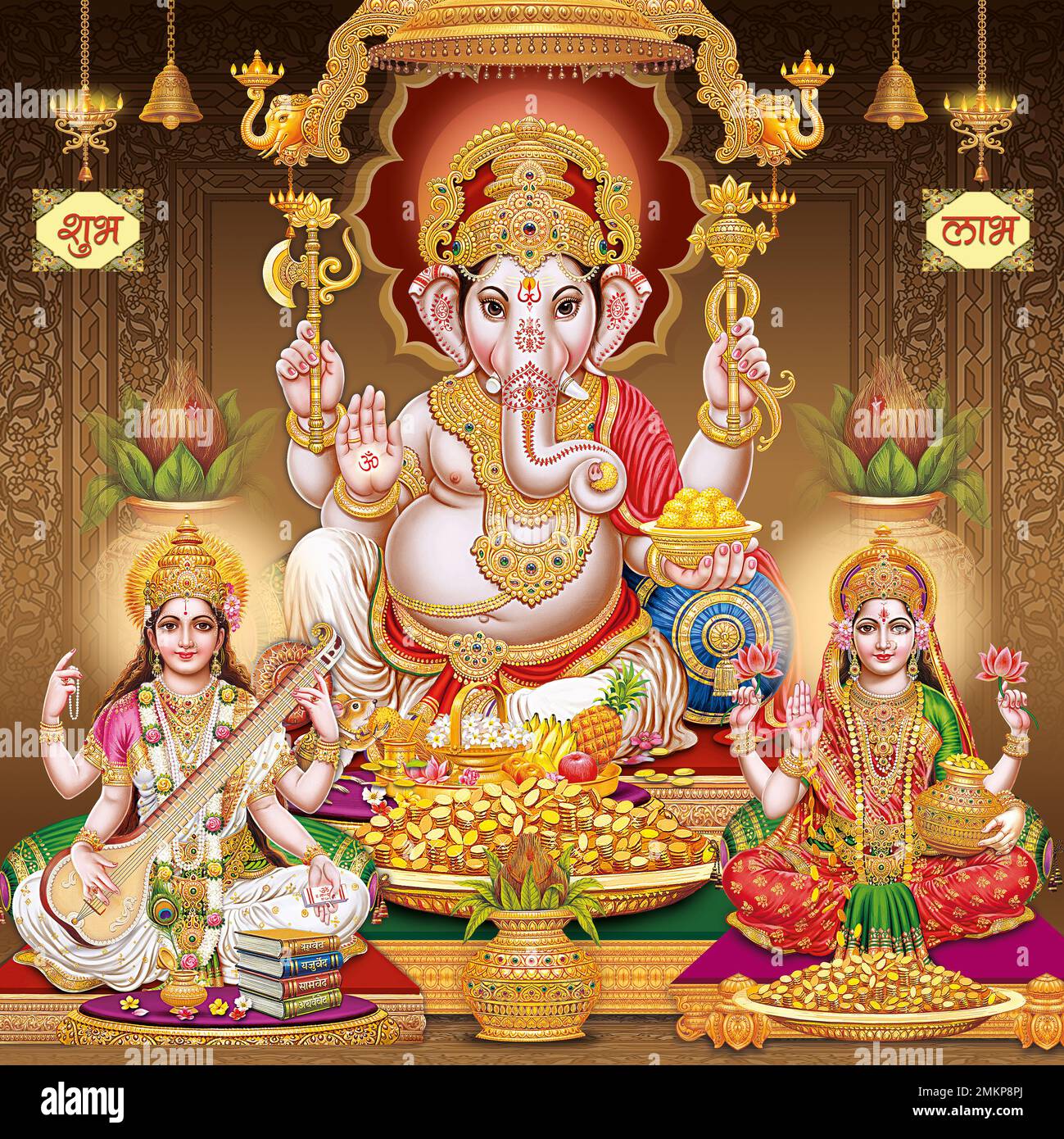 Godess laxmi hi-res stock photography and images - Alamy