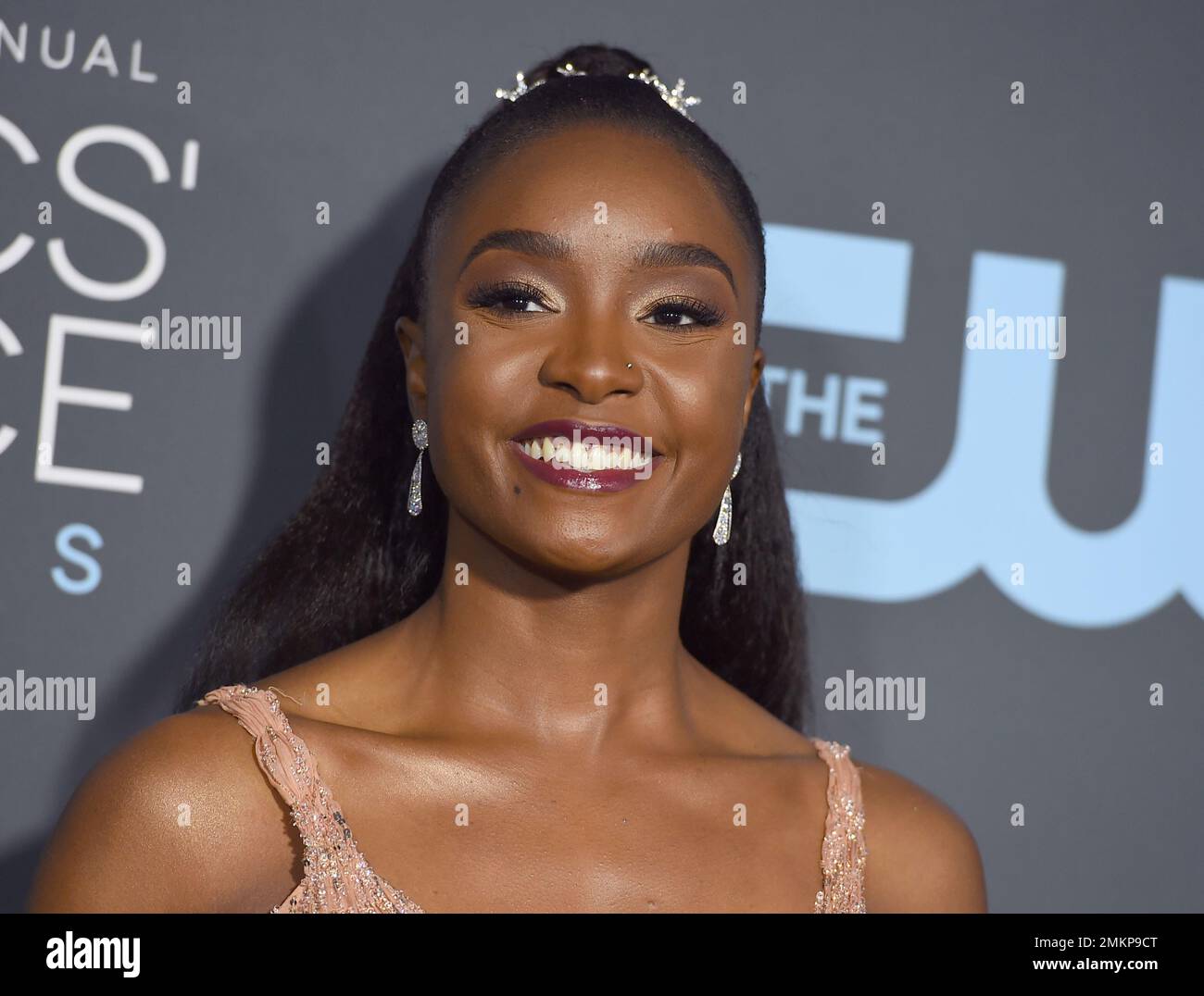 KiKi Layne arrives at the 24th annual Critics' Choice Awards on Sunday ...
