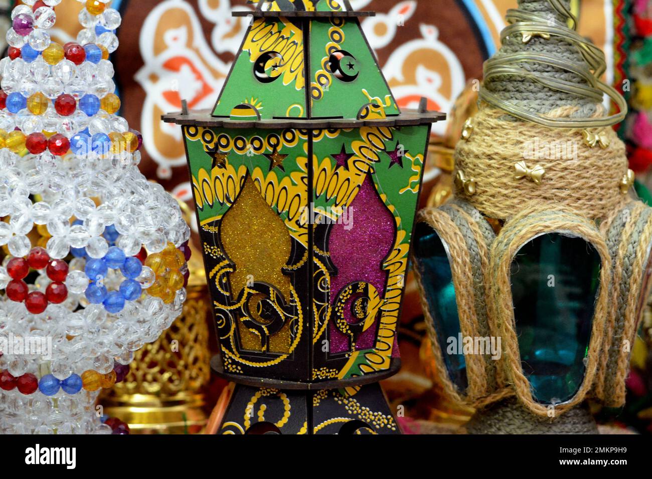 Ramadan Lantern lamp or Fanous Ramadan as a festive celebration of the ...