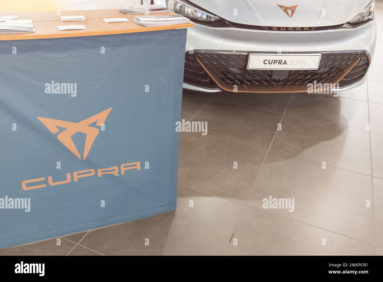 Cupra branding hi-res stock photography and images - Alamy