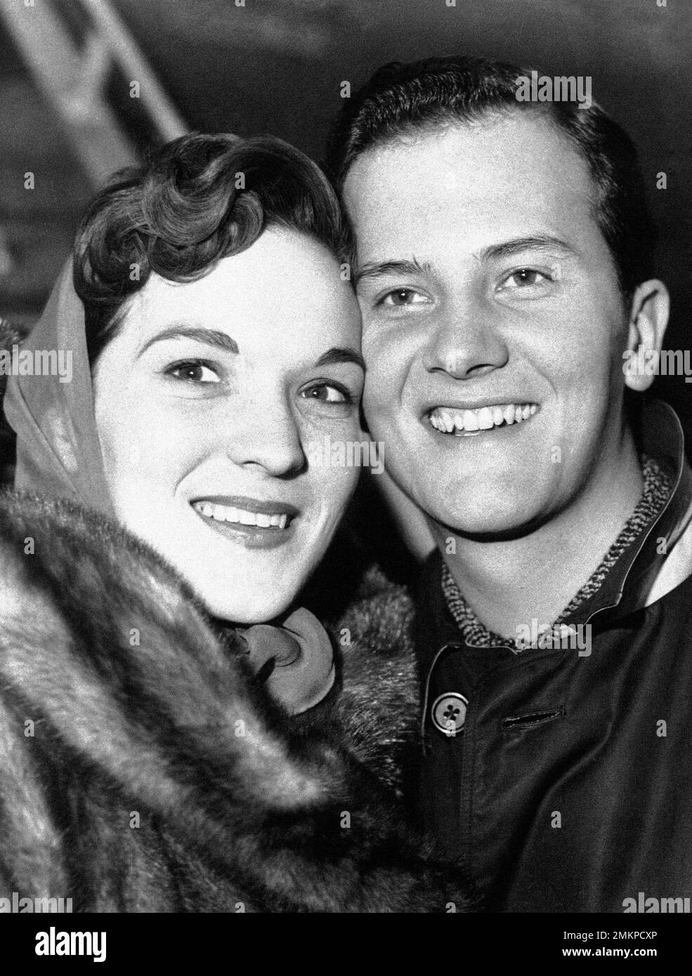 FILE - In this April 4, 1958 file photo, American singer Pat Boone and ...
