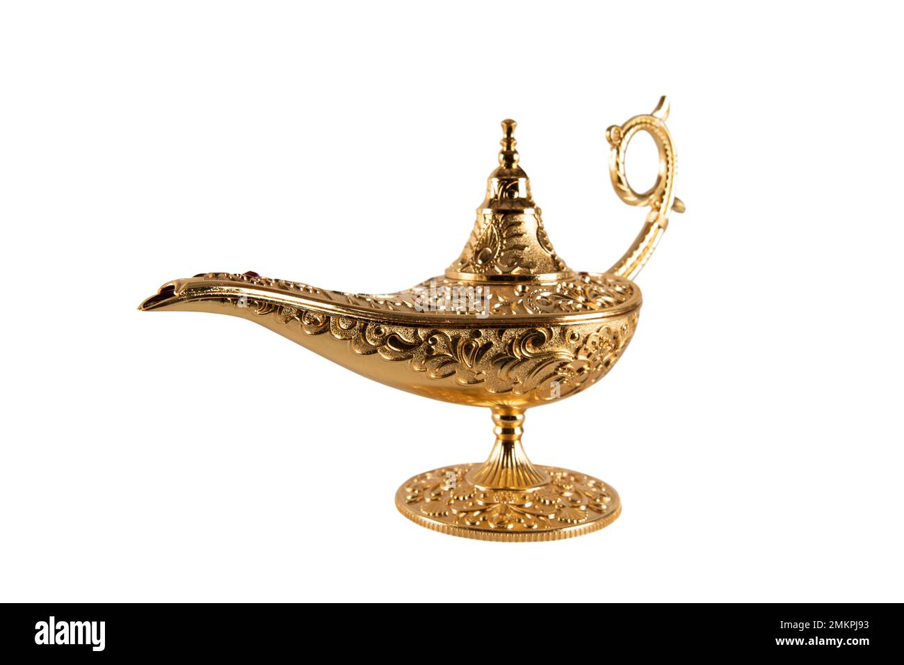 Magic genie lamp from the tale of aladdin Stock Photo - Alamy