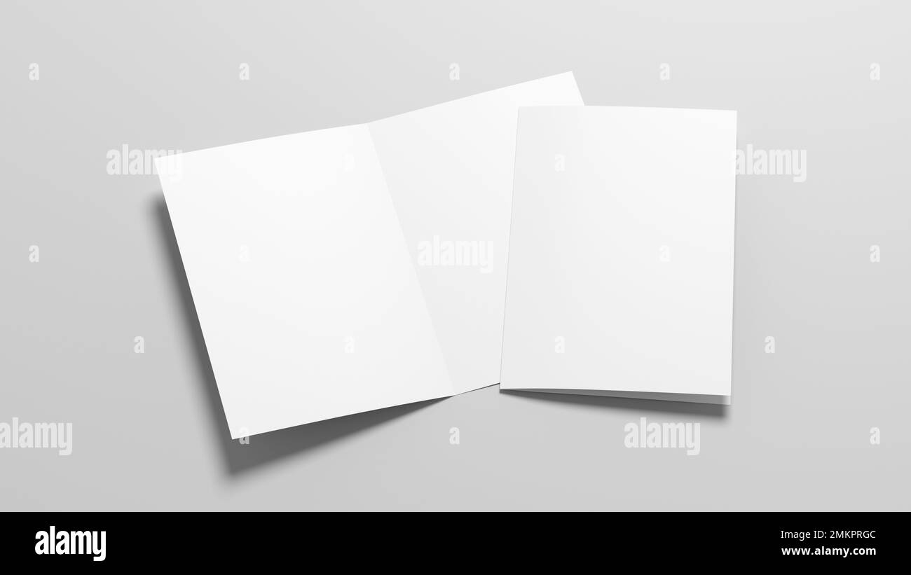 Flyer leaflet booklet layout hi-res stock photography and images - Alamy