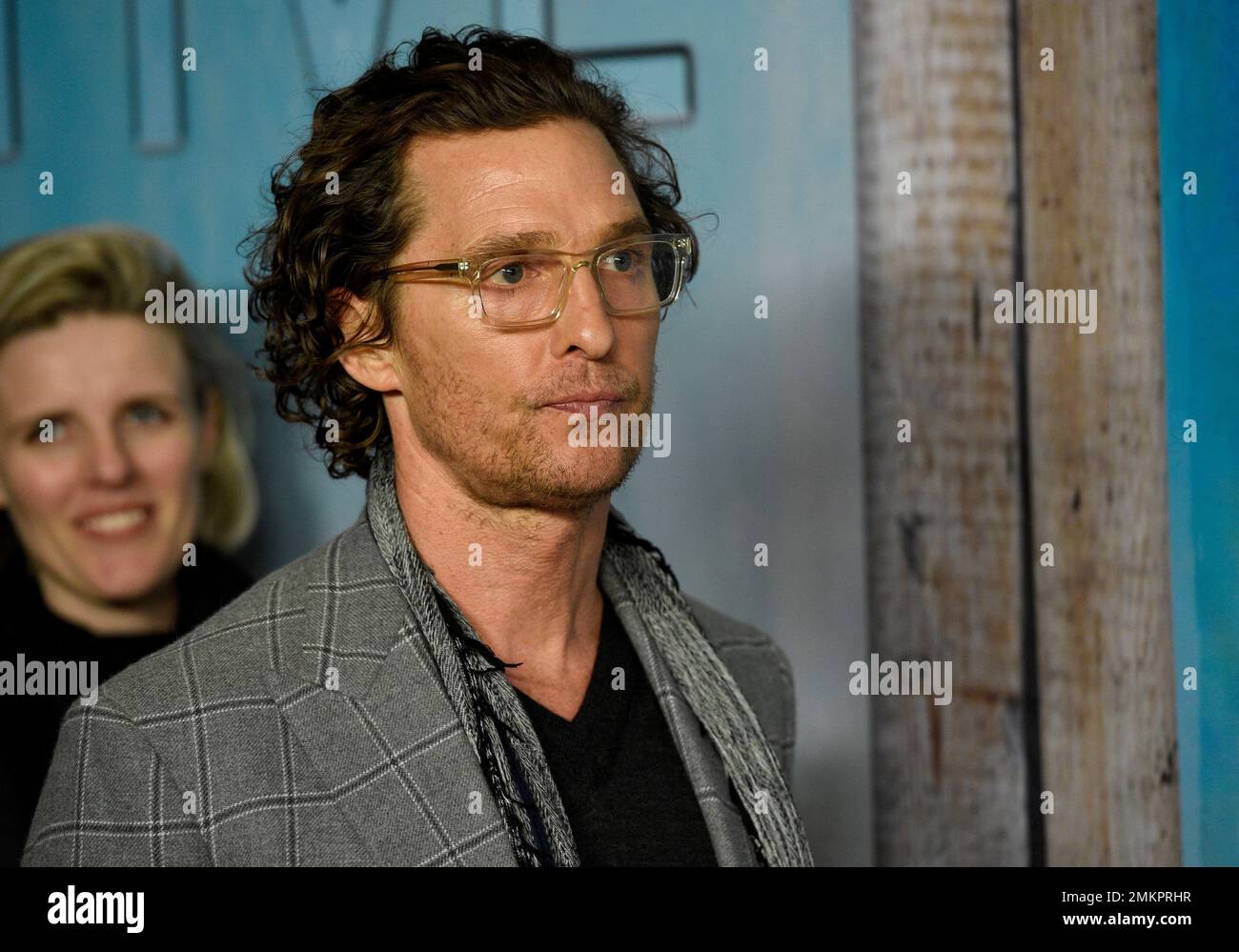 Matthew McConaughey arrives at the Los Angeles premiere of "True ...