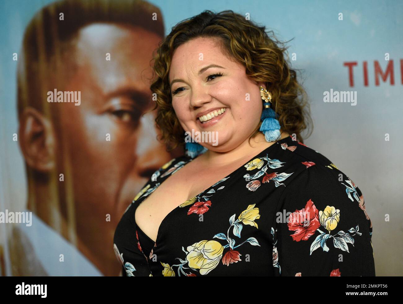 Emily Nelson arrives at the Los Angeles premiere of "True Detective ...
