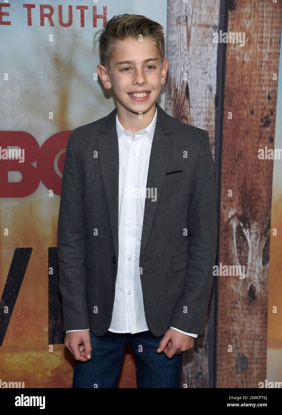 Phoenix Elkin arrives at the Los Angeles premiere of "True Detective ...