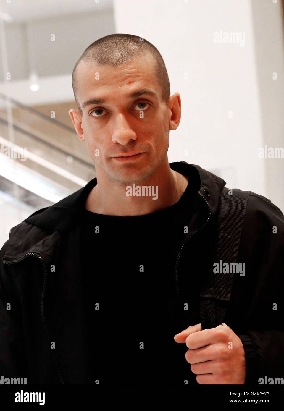 Russian performance artist Pyotr Pavlensky arrives at the Paris ...