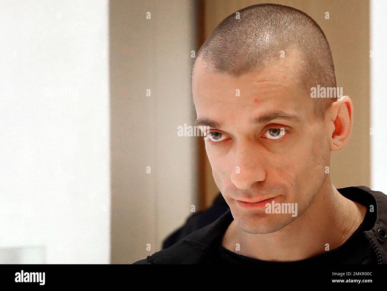 Russian performance artist Pyotr Pavlensky arrives at the Paris ...